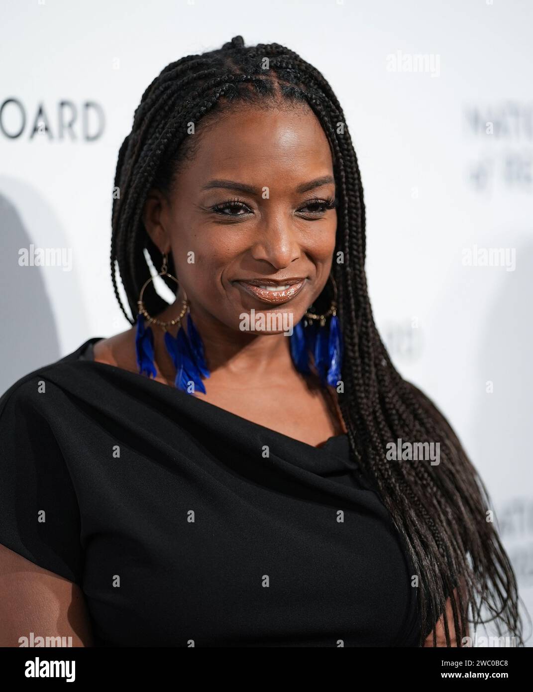 New York, United States. 11th Jan, 2024. Erica Woods is pictured here ...