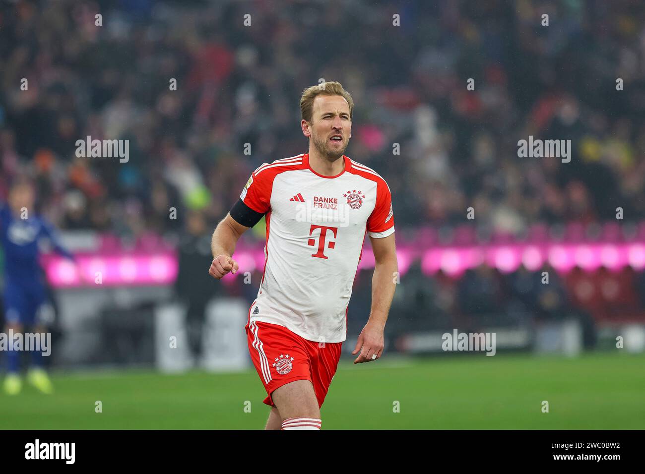 Muenchen, Deutschland. 12th Jan, 2024. Harry Kane (FC Bayern Muenchen ...