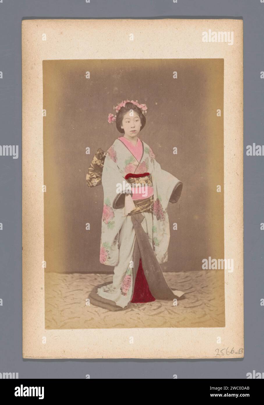 Portrait of an unknown Japanese girl, Anonymous, 1860 - 1900 photograph ...