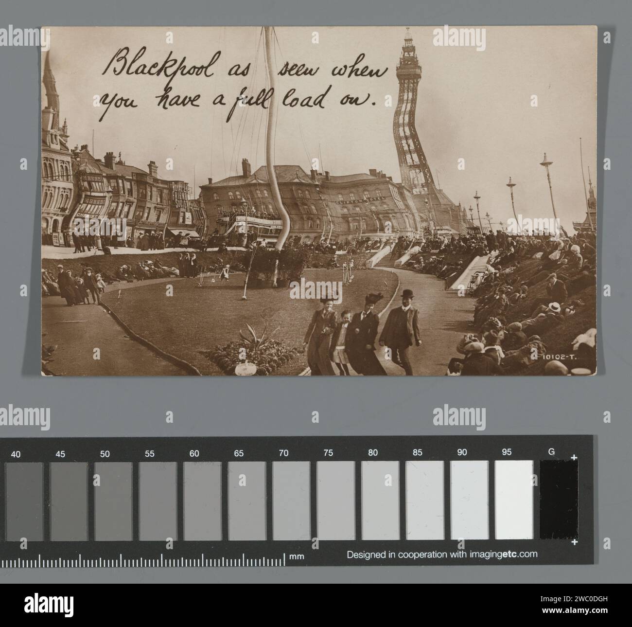 Blackpool as seen when you have a full load on, anonymous, Corona ...