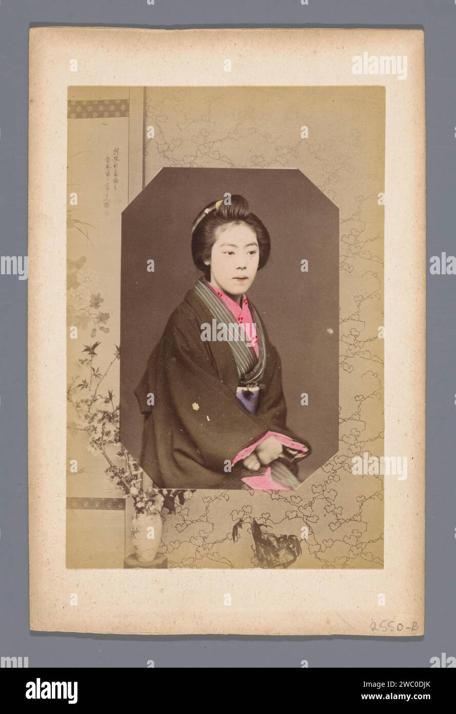 Portrait of an unknown Japanese girl, Anonymous, 1860 - 1900 photograph ...
