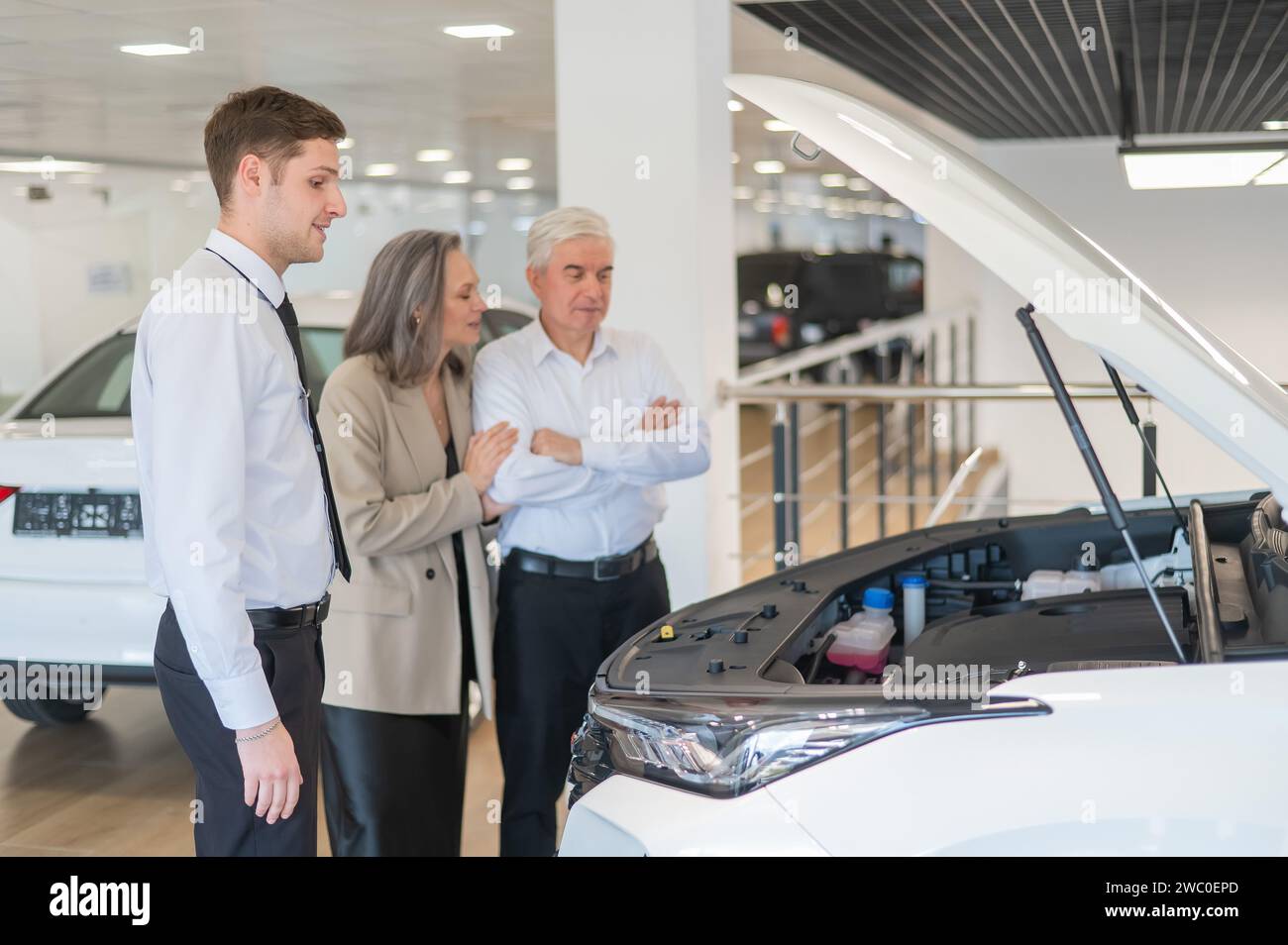 Inside old dealership hi-res stock photography and images - Alamy