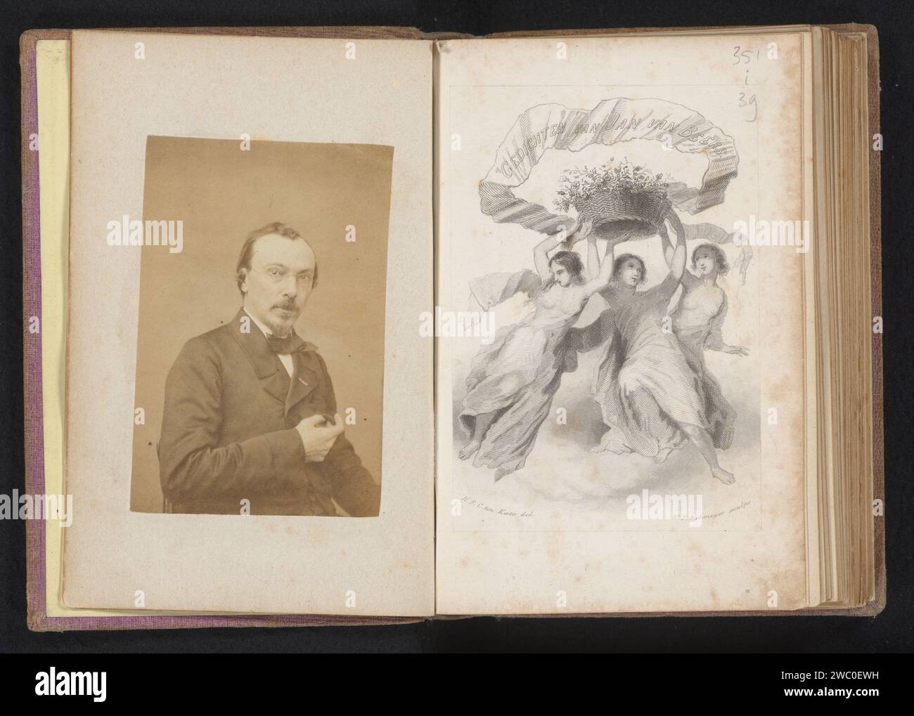 Portrait of the poet Jan van Beers, Anonymous, c. 1855 - c. 1860 ...