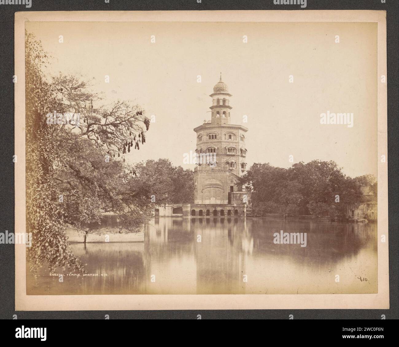 Gurdwara Baba Atal at Amritsar, Punjab, India, Samuel Bourne ...