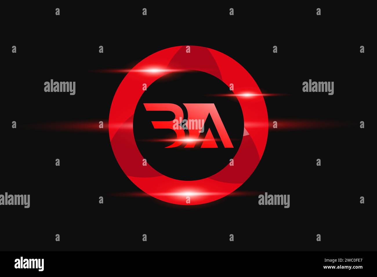 Ba red logo hi-res stock photography and images - Alamy