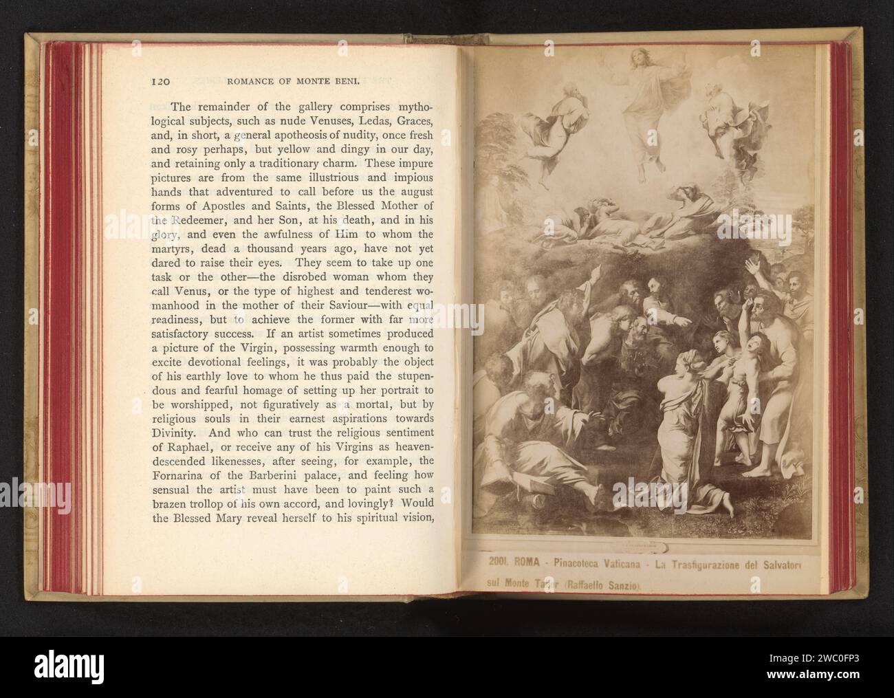 Photo production of the painting 'La Trasfigurazione' by Raphaël ...