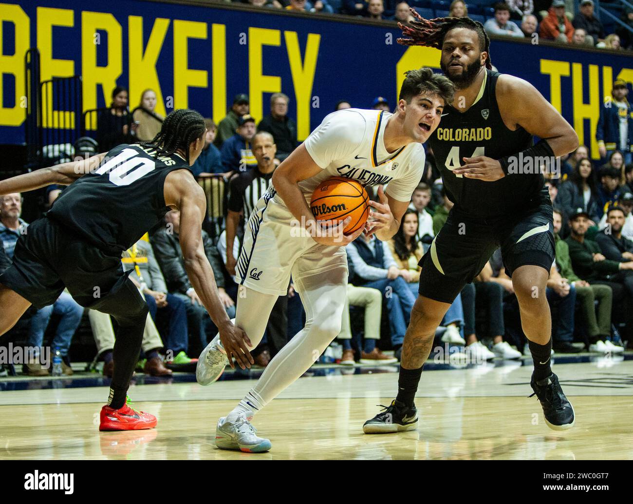 Haas Pavilion Berkeley Calif, USA. 10th Jan, 2024. CA U.S.A. California ...