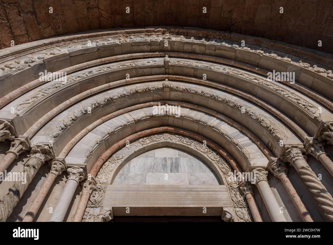 The cathedral of Ancona is dedicated to San Ciriaco. It is a medieval ...