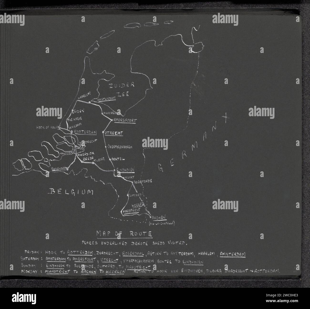 Map of stephenson hi-res stock photography and images - Alamy