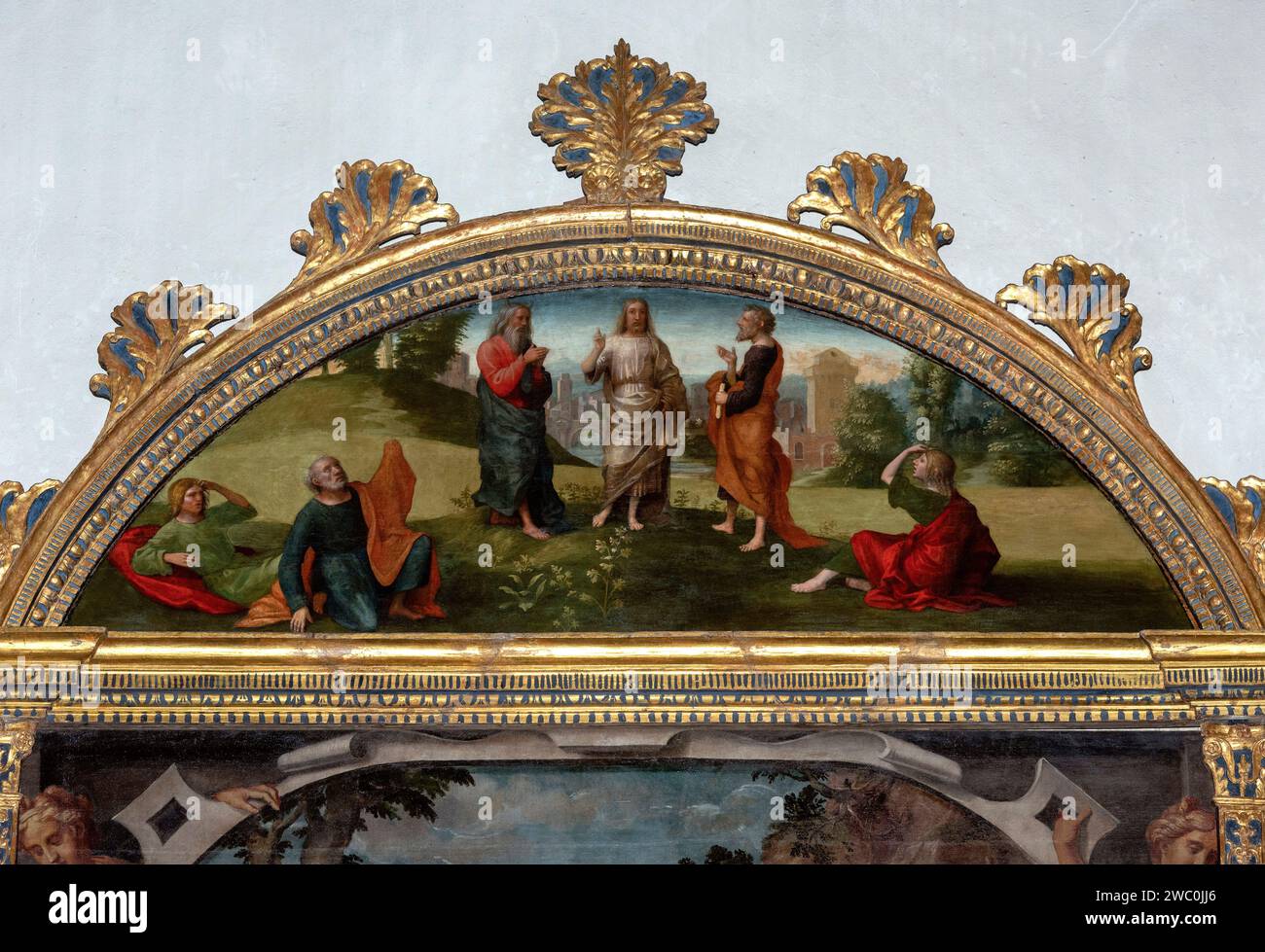 Trasfigurazione - olio su tavola - Giovanni Francesco Caroto - XVI ...