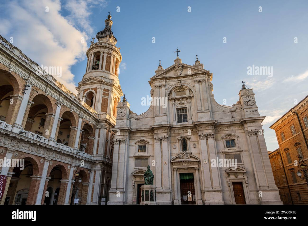 The Basilica of the Holy House is one of the main places of veneration ...