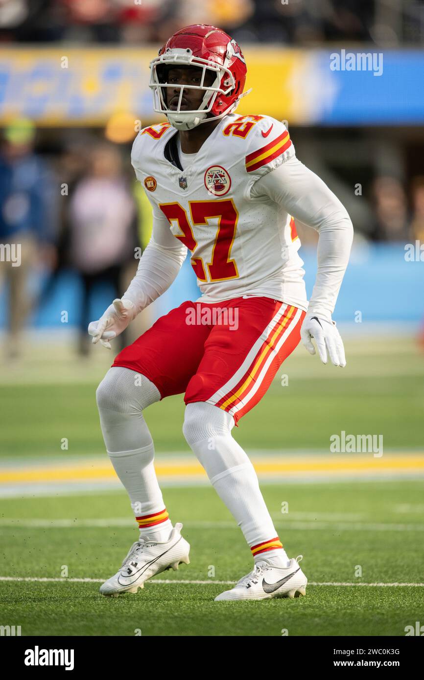 Kansas City Chiefs safety Chamarri Conner (27) takes his stance during ...