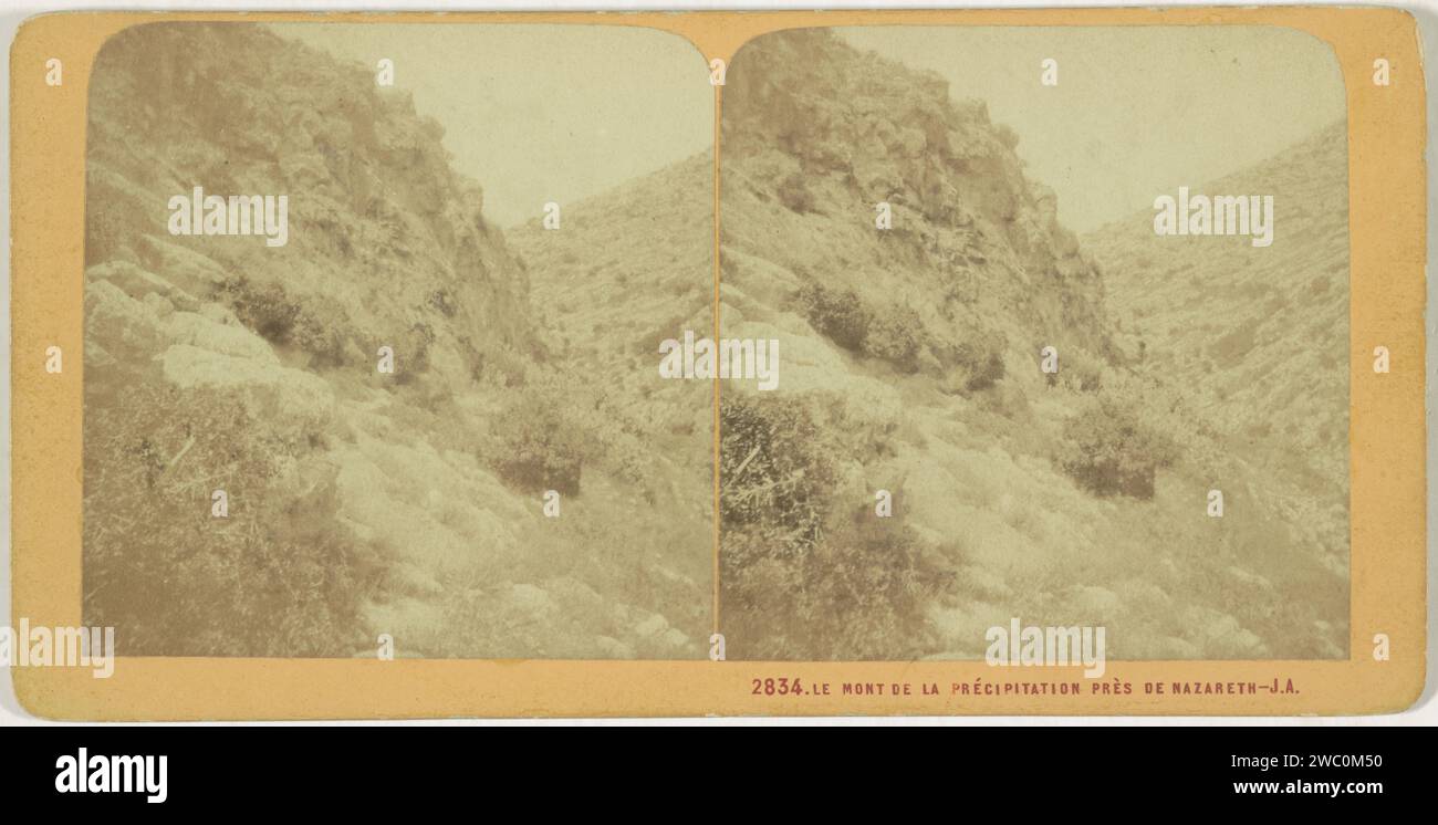 Berg van de Getation near Nazareth, Jean Andrieu, 1862 - 1876 ...