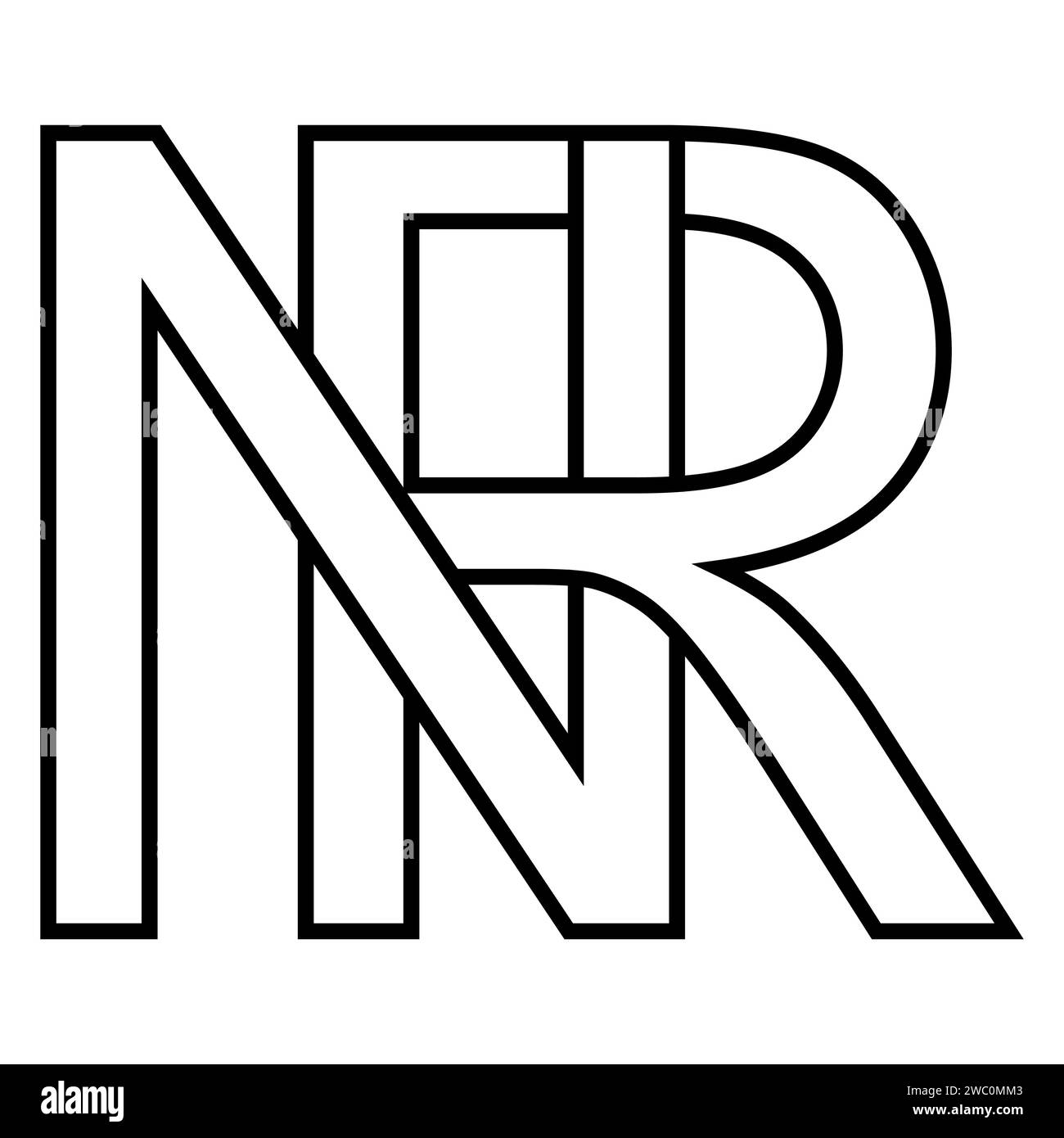 Double r Black and White Stock Photos & Images - Alamy