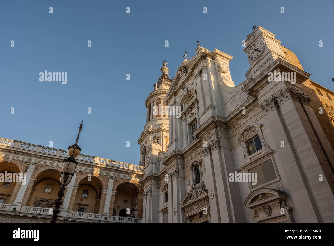 The Basilica of the Holy House is one of the main places of veneration ...