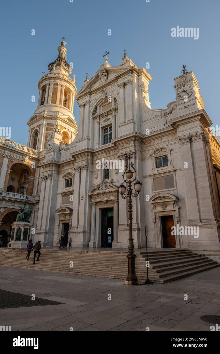 The Basilica of the Holy House is one of the main places of veneration ...