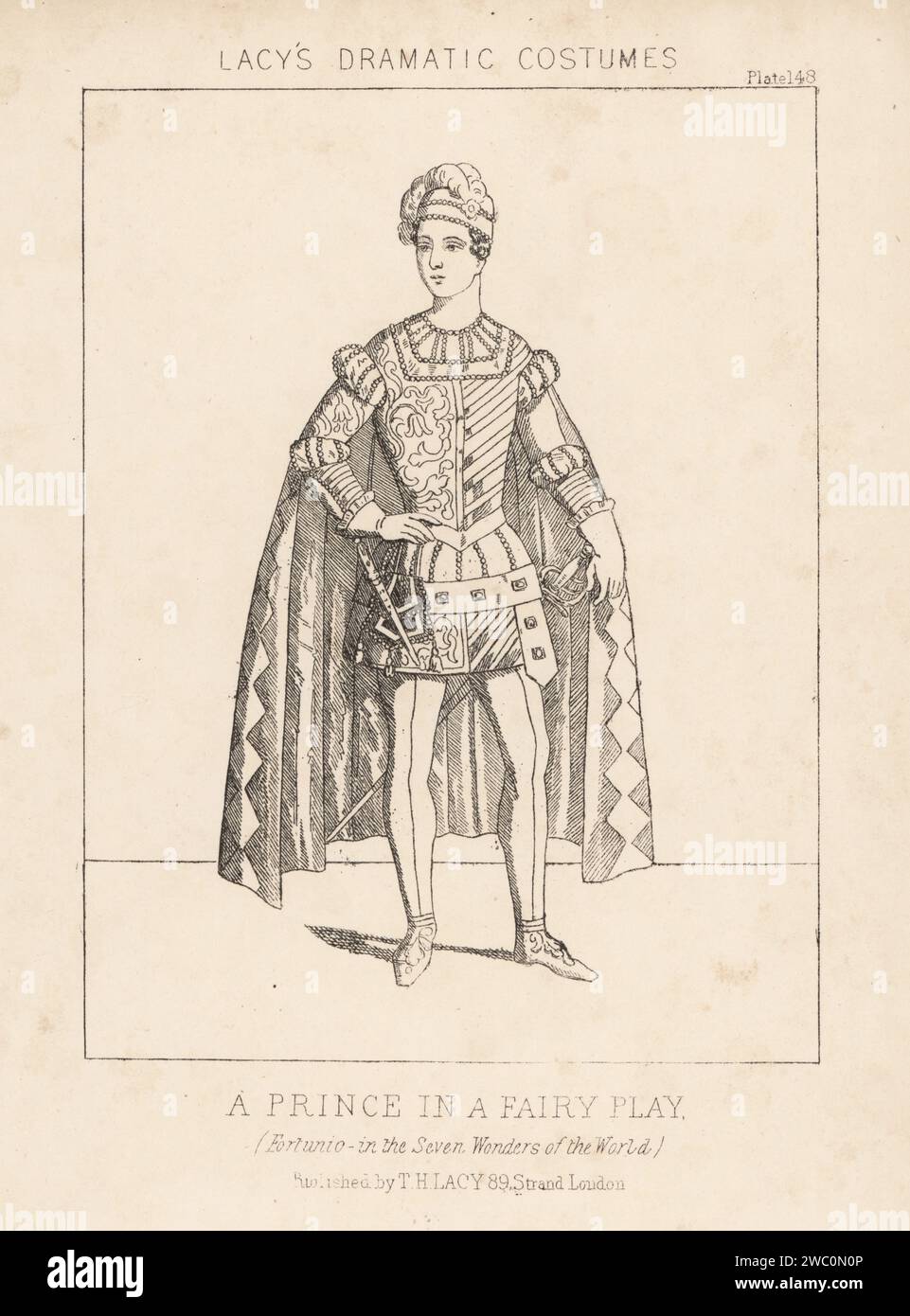 Adolphe Paert as Fortunio in Les Sept Merveilles du Monde at La Porte ...
