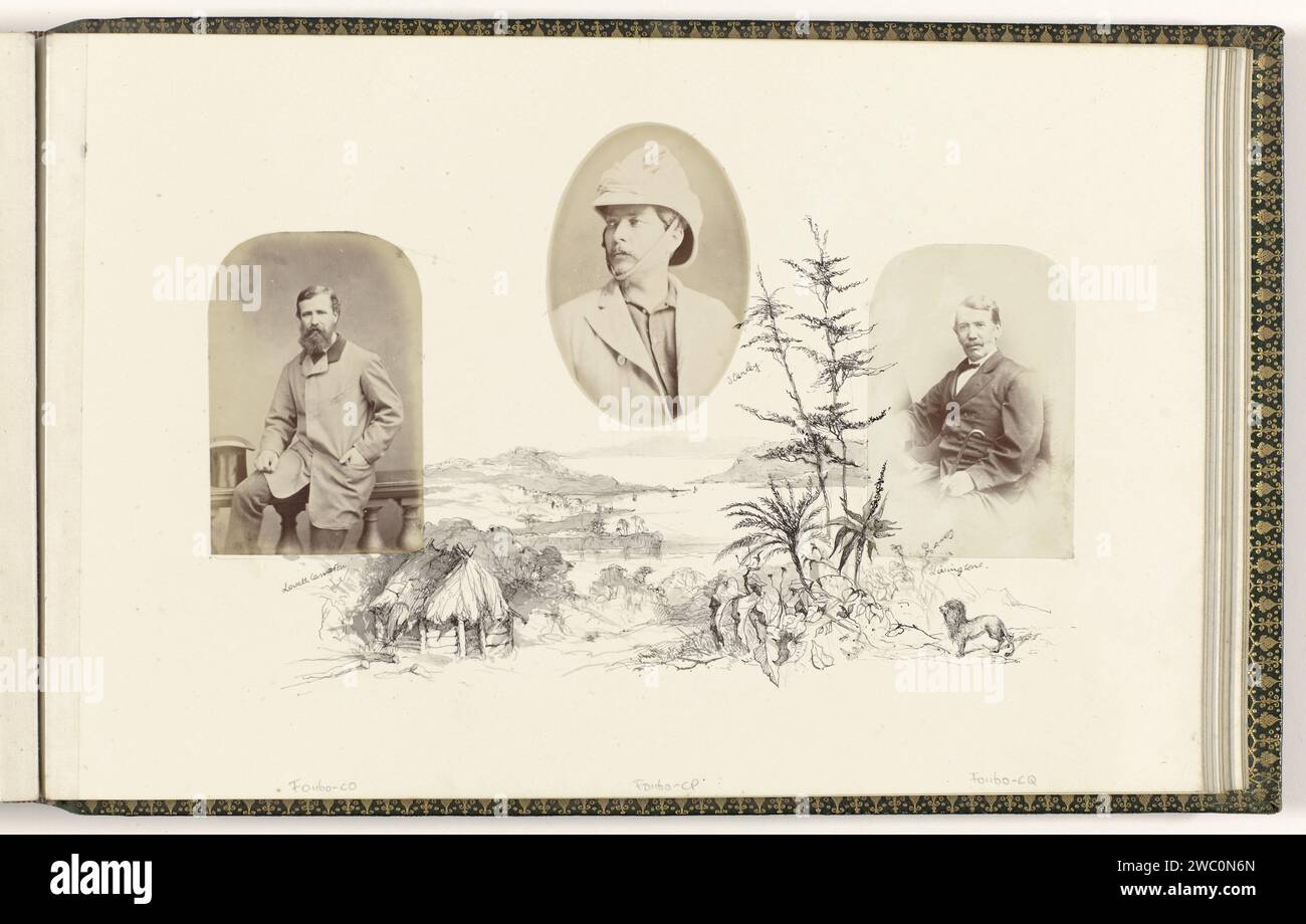 Portrait of the explorer Verney Lovett Cameron, Anonymous, c. 1870 - c ...