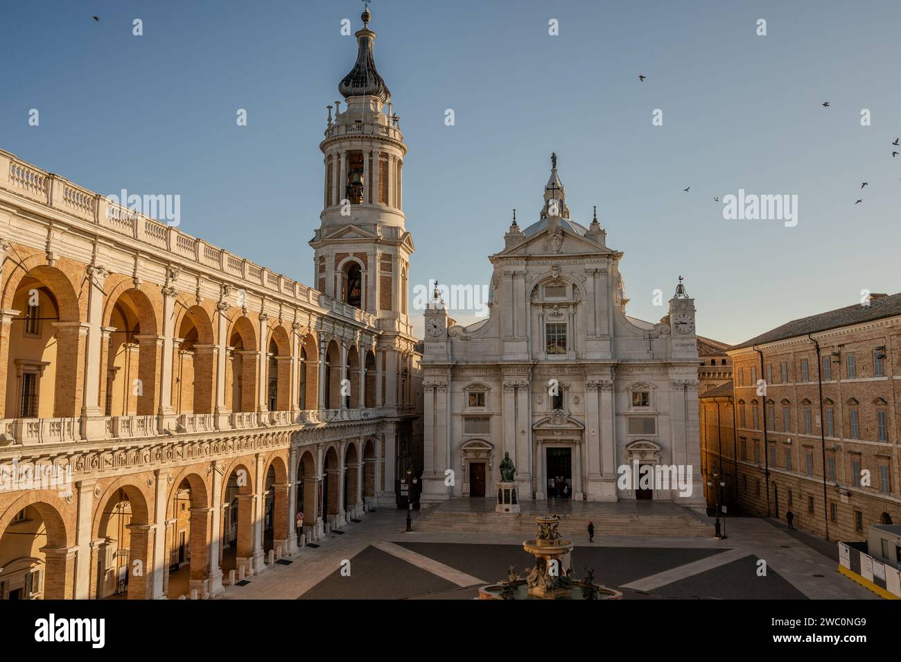 The Basilica of the Holy House is one of the main places of veneration ...