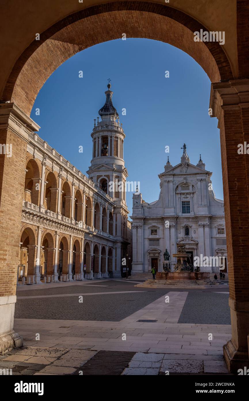 The Basilica of the Holy House is one of the main places of veneration ...