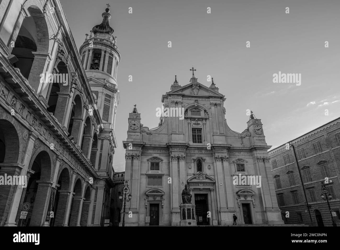 The Basilica of the Holy House is one of the main places of veneration ...