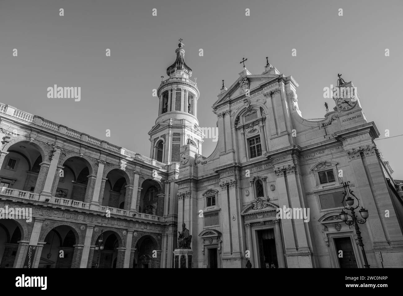 The Basilica of the Holy House is one of the main places of veneration ...