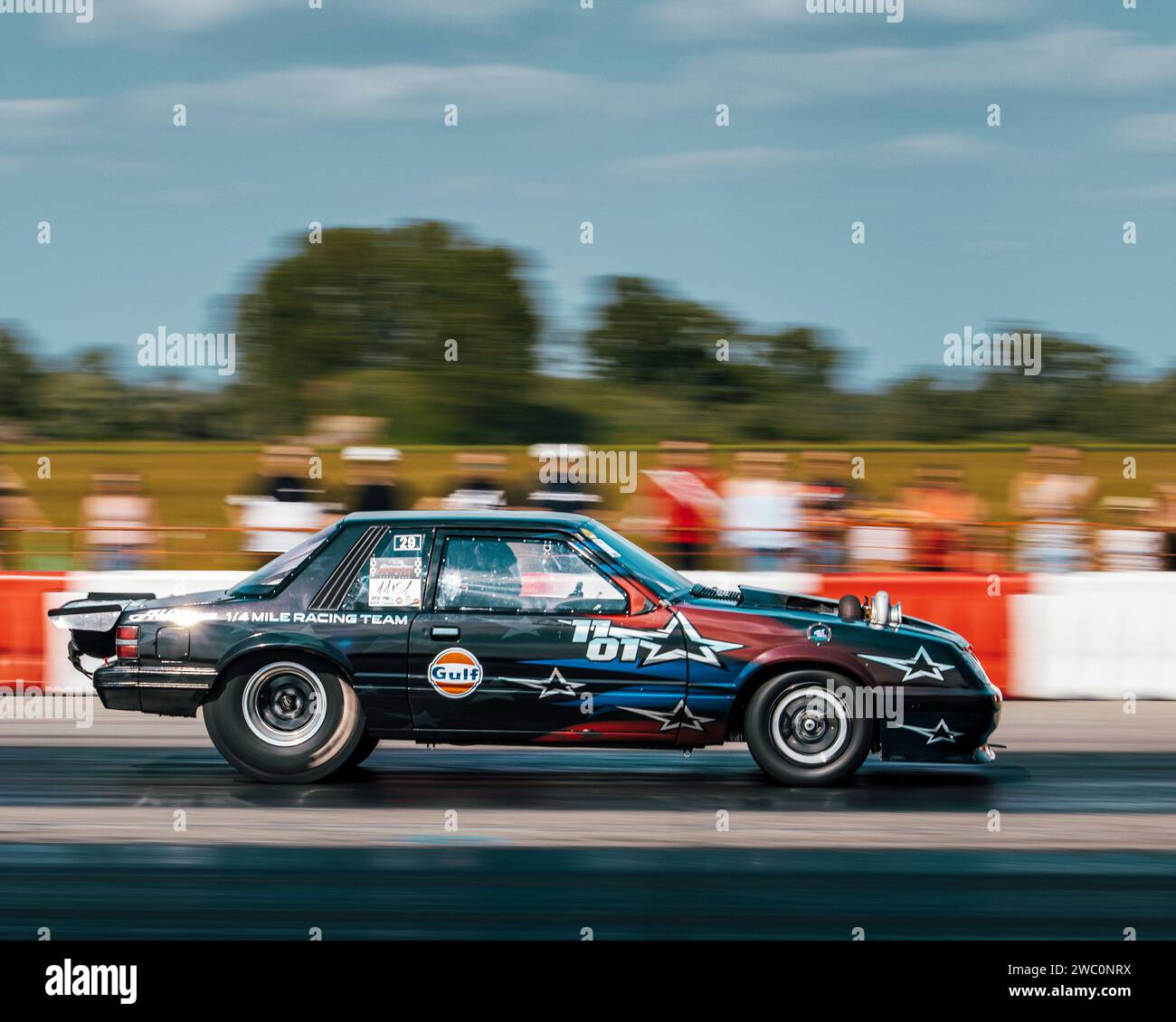 Drag race event in Kiskunlachaza, Hungary. Local calls KiskunDraghaza ...