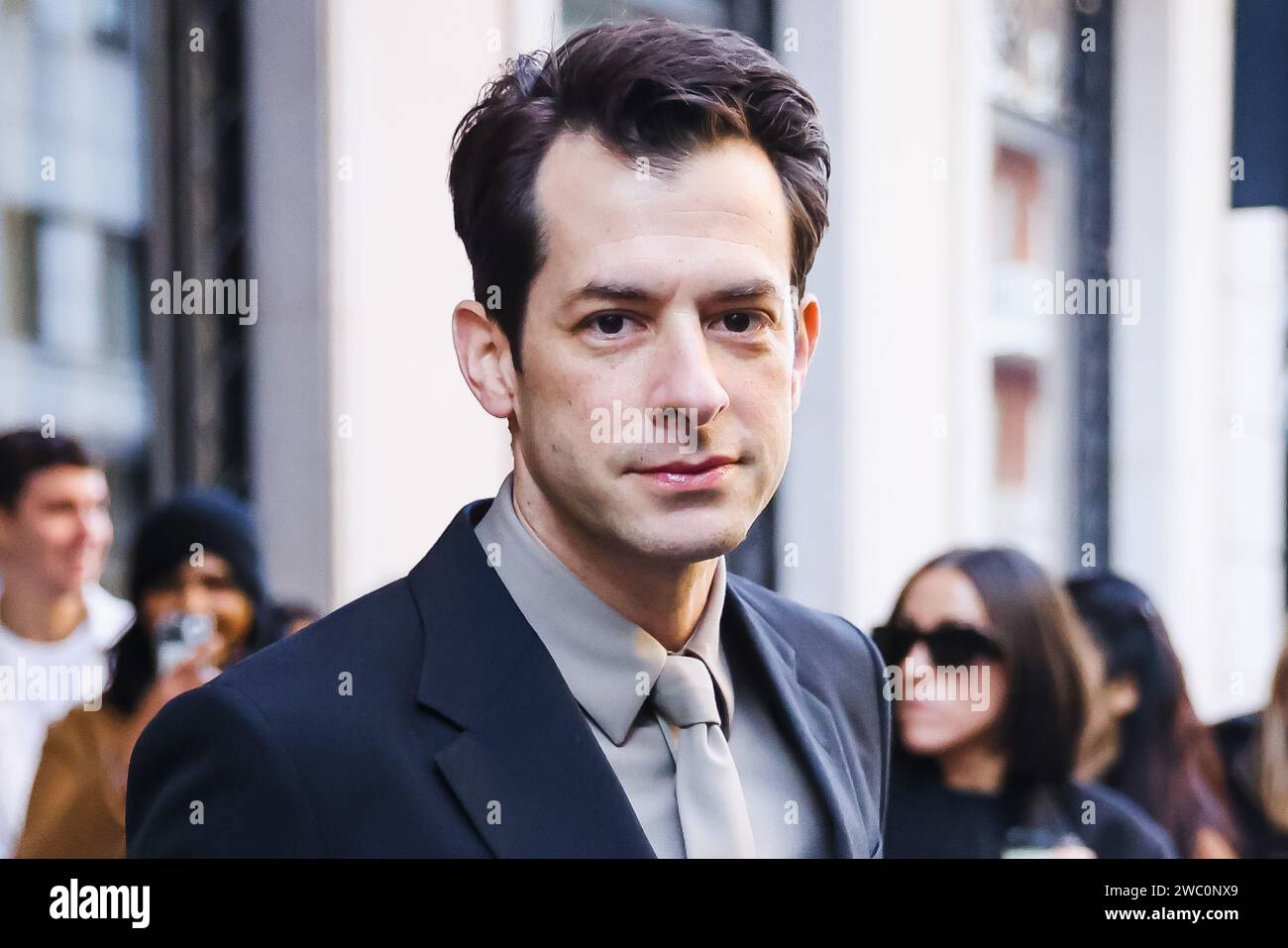 Milan, Italy. 12th Jan, 2024. Mark Ronson is attending the Milan ...