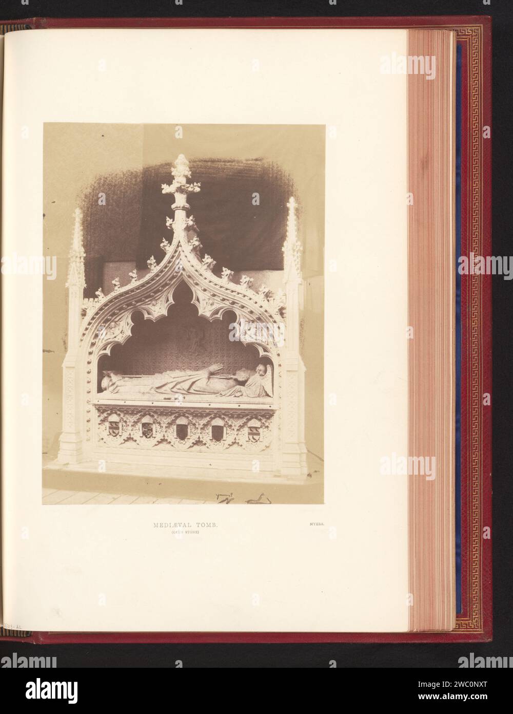 Replica of a medieval tomb by George Myers on the Great Exhibition of ...