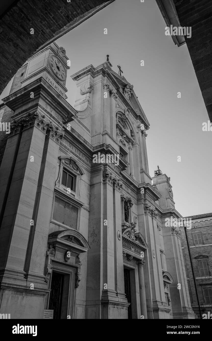 The Basilica of the Holy House is one of the main places of veneration ...