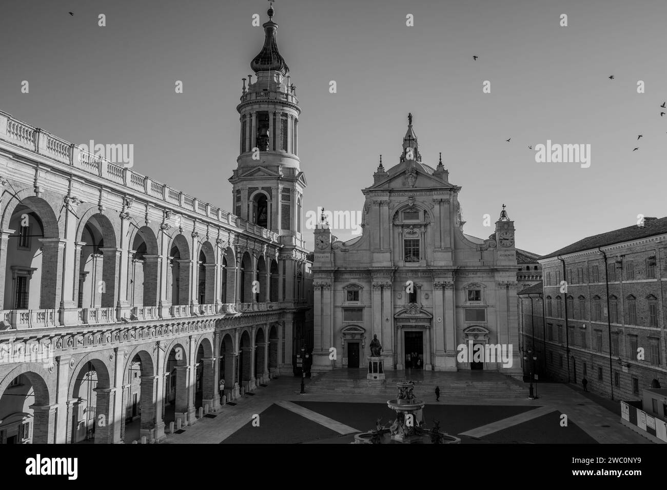 The Basilica of the Holy House is one of the main places of veneration ...