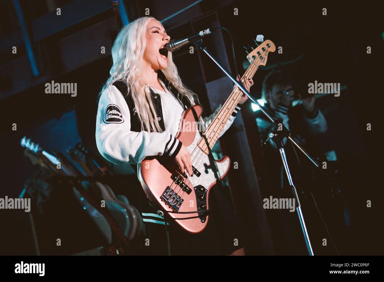 12th January 2024 - Breakout band Lottery Winners perform at Newcastle ...