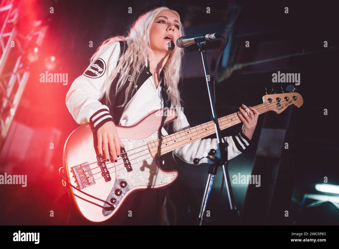 12th January 2024 - Breakout band Lottery Winners perform at Newcastle ...