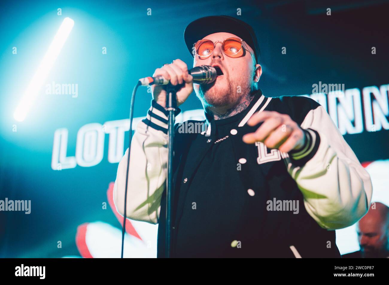 12th January 2024 - Breakout band Lottery Winners perform at Newcastle ...