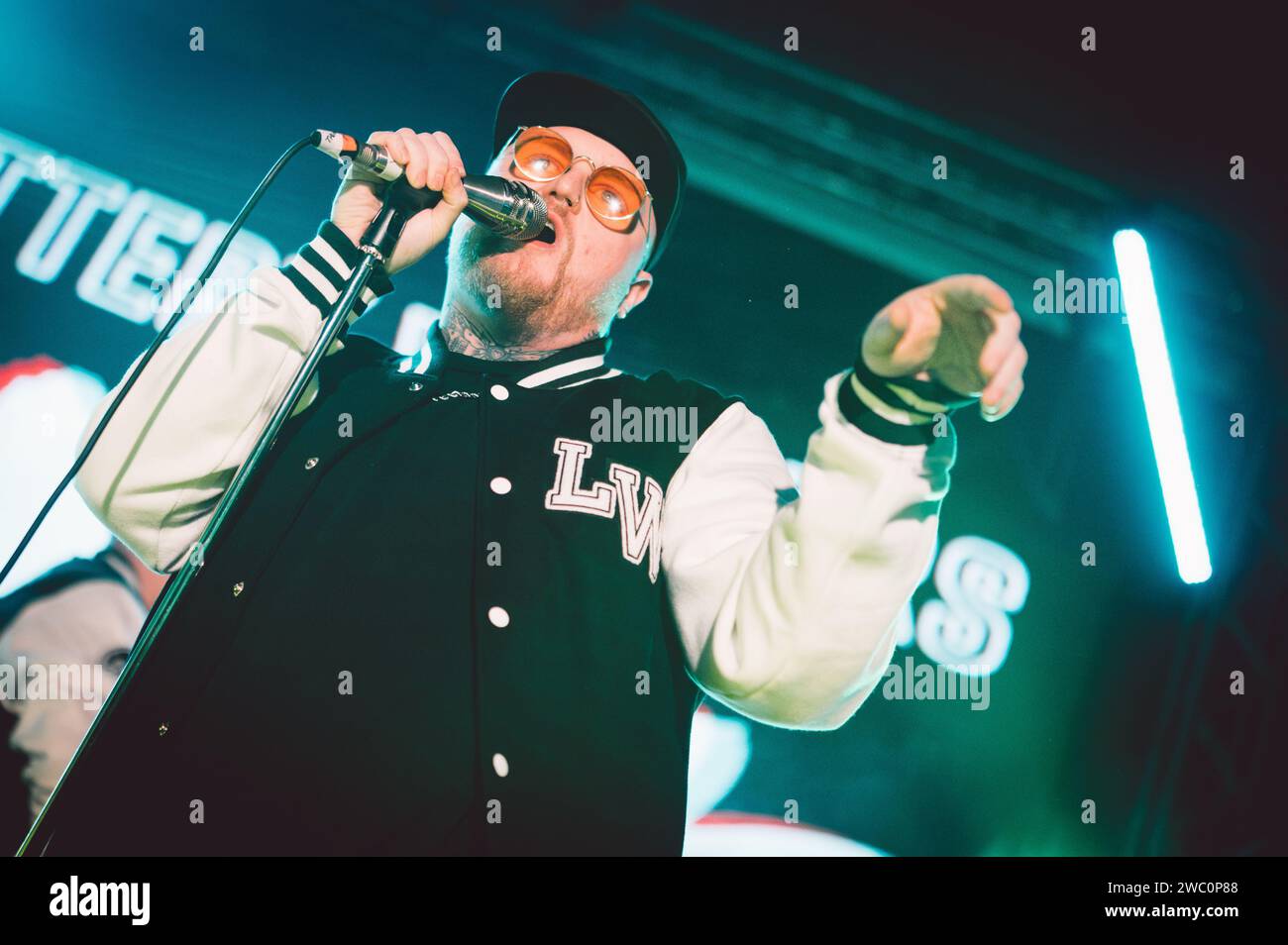 12th January 2024 - Breakout band Lottery Winners perform at Newcastle ...