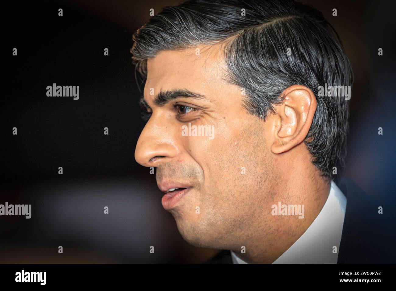 Rishi Sunak, British Prime Minister at a Downing Street exterior ...