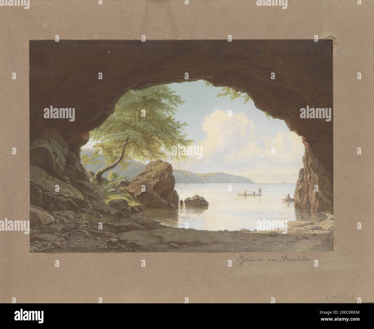 Painting fjeldgrotte paa bornholm hi-res stock photography and images ...