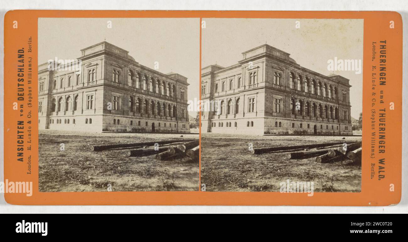 Exterieur van Het Neue Museum Weimar, Hermann Selle (attributed to ...