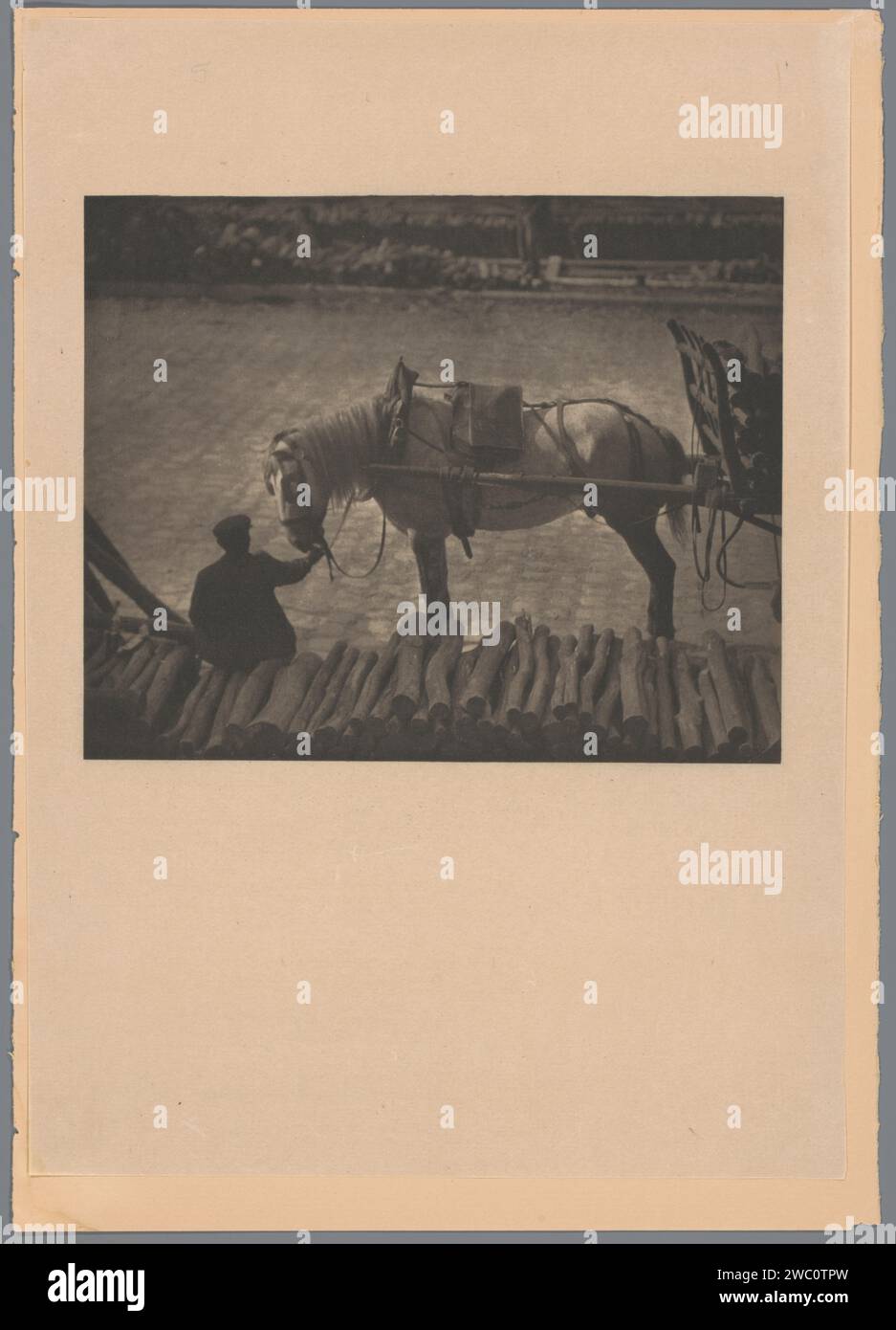 Horse for a car, Paris, Alfred Stieglitz, 1911 photomechanical print ...