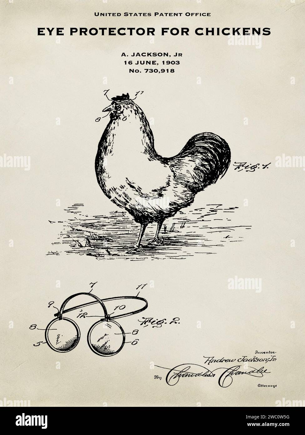 Farm animal patent hi-res stock photography and images - Alamy