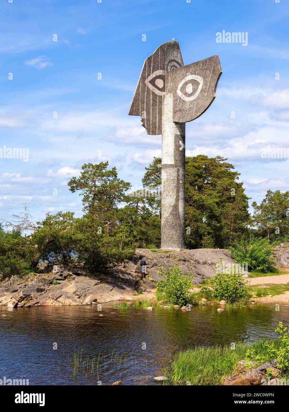 Kristinehamn, Sweden - May 26, 2023: Worlds largest Picasso sculpture ...