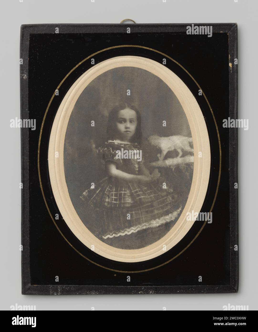 Portrait of an unknown girl, three years old, Anonymous, 1859 ...