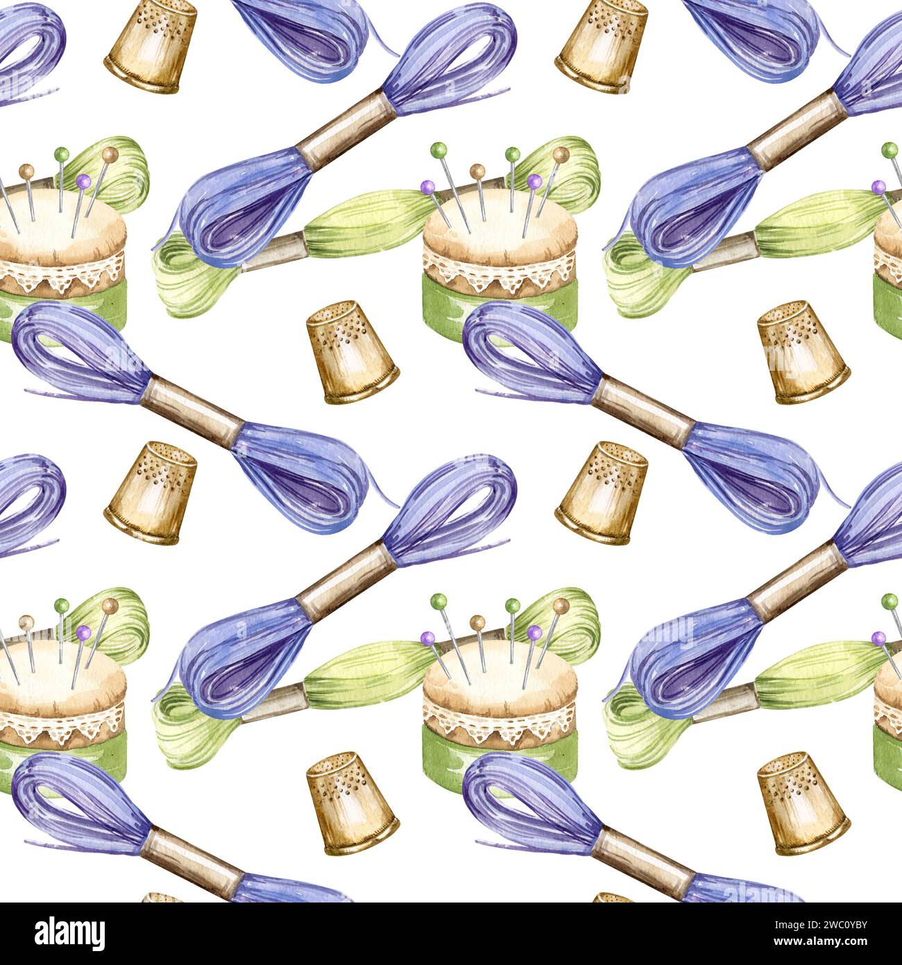 Hand drawn clothing pattern Cut Out Stock Images & Pictures - Alamy