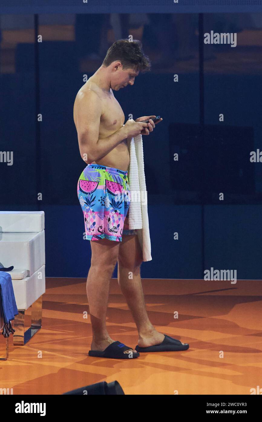 Valentin Lusin - Livesendung des RTL Turmspringen 2024 im Berliner ...