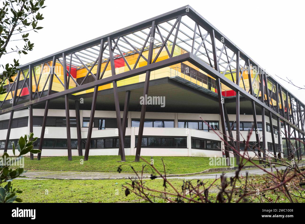 Toulouse, France. 18th Nov, 2023. Illustration of the Lycee Stephane ...