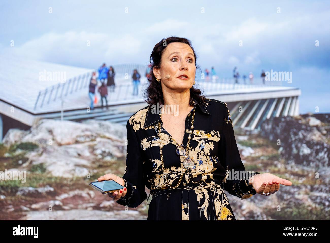 Munich, Germany. 13th Jan, 2024. Sandrine Dixson-Decleve, Co-President ...