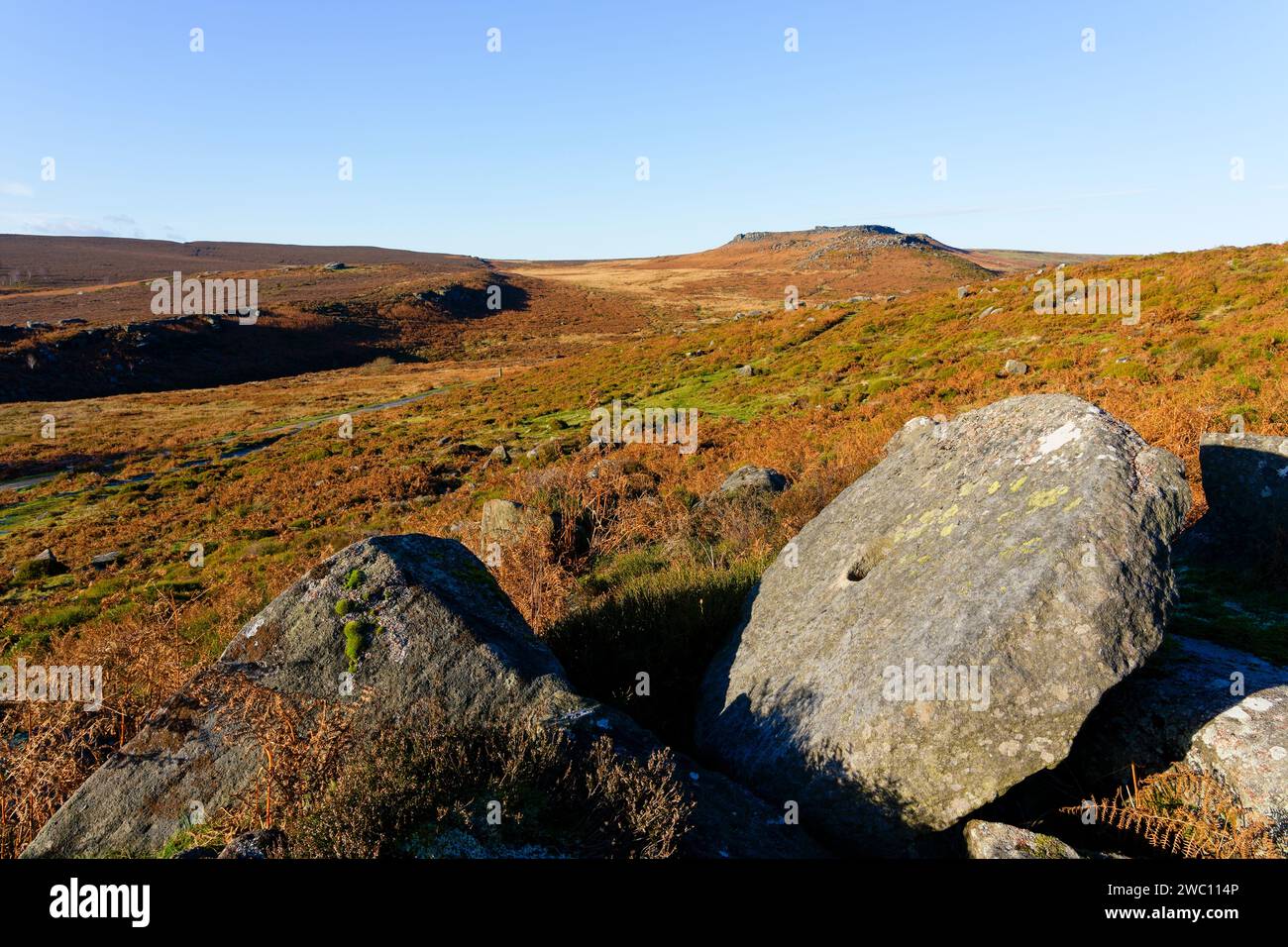From an unfinished mill stone on the slopes of Burbage Edge to the ...