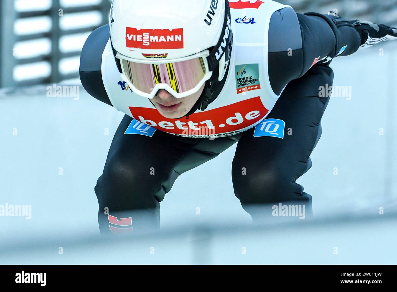 Oberstdorf, Deutschland. 13th Jan, 2024. 13.01.2024, Nordic Zentrum ...