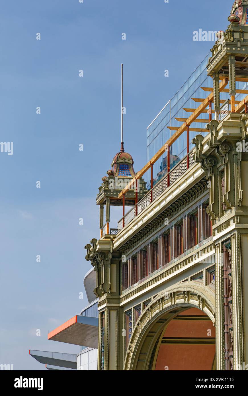 Battery Maritime Building, a Beaux Arts landmark, originally served as ...