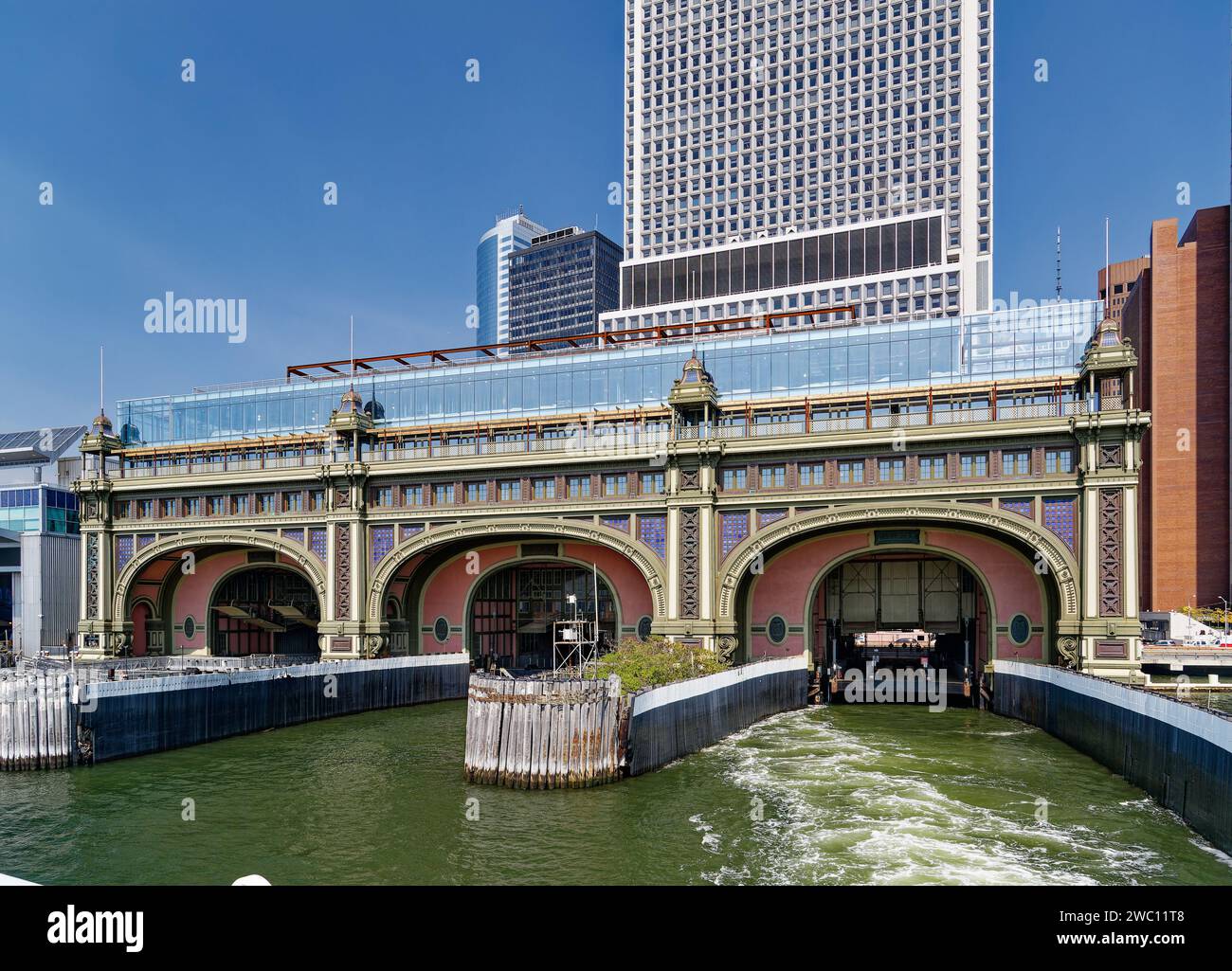 Battery Maritime Building, a Beaux Arts landmark, originally served as ...